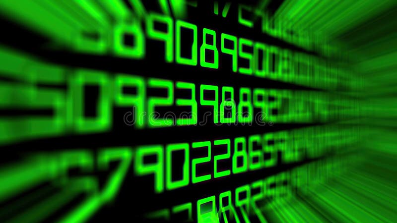 Data Code Digital Technology Concept Stock Illustration - Illustration ...