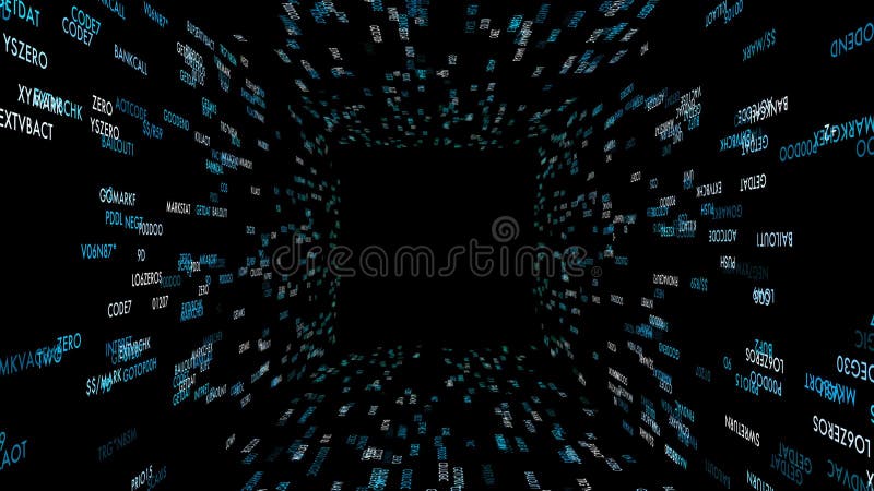 Data Code Numbers Network Information Animation Background Stock Video ...