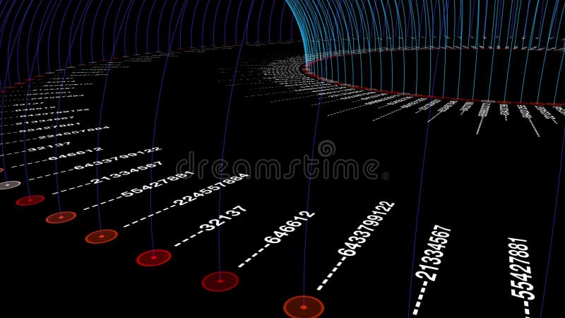 Data Code Numbers Network Information Animation Background Stock Video ...