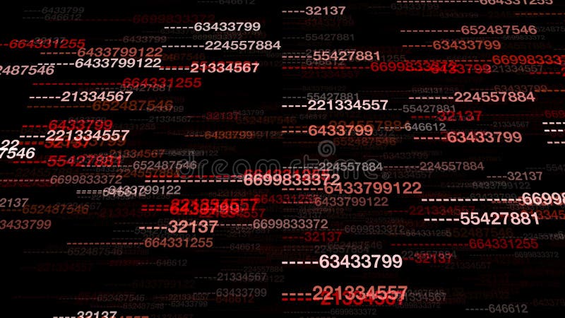 Data Code Numbers Network Information Animation Background Stock Video ...