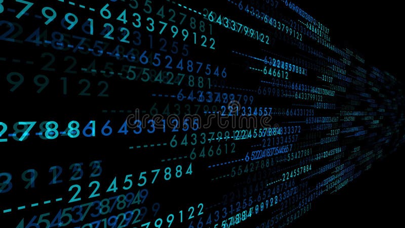 Data Code Numbers Network Information Animation Background Stock Video ...