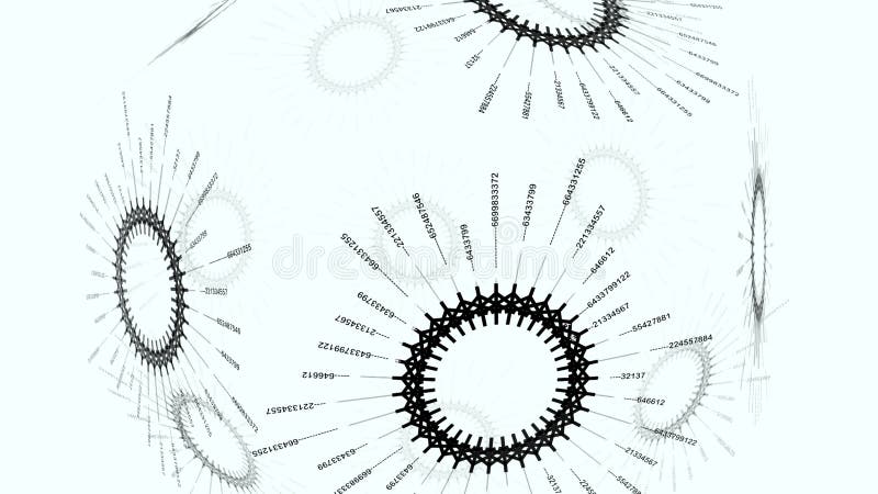 Data Code Numbers Network Information Animation Background Stock Video ...