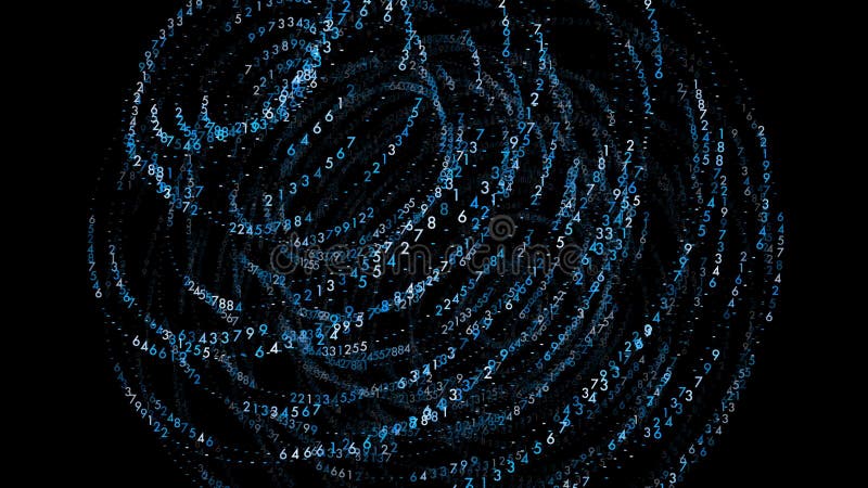 Data Code Numbers Network Information Animation Background Stock Video ...