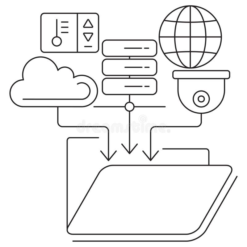 Black Folder Icon Transparent Background Stock Illustrations – 1,098 ...