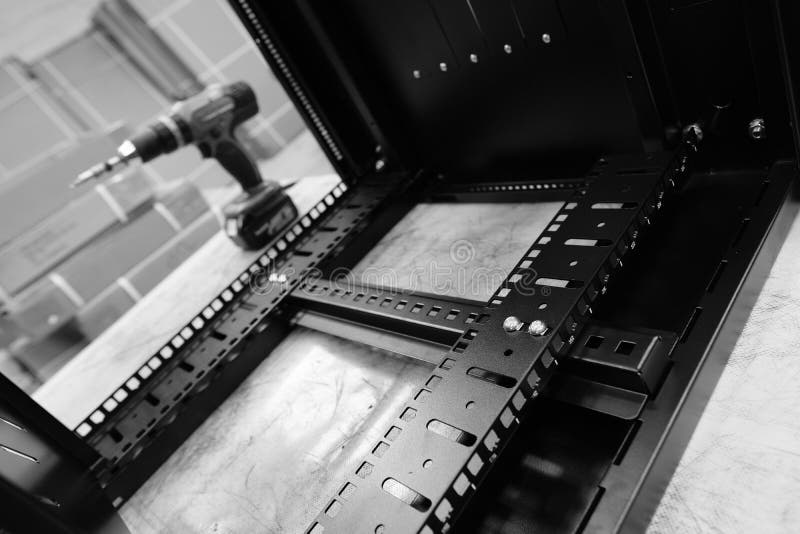 Data Communications Cabinet Manufacturing within a Production Facility ...