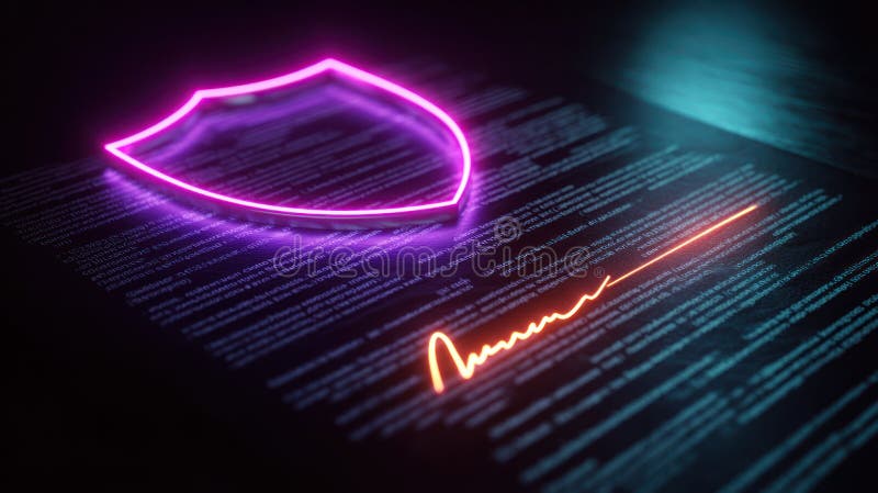 Data Compliance Agreement with Neon Shield and Digital Signature ...
