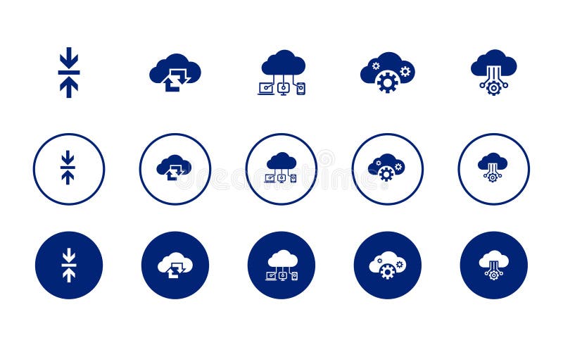 Compression Cloud Stock Illustrations – 541 Compression Cloud Stock ...