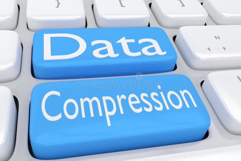 Data compression. stock illustration. Illustration of idea - 22172442