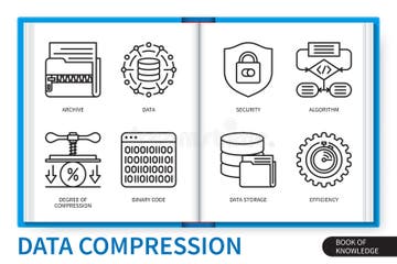 Compression Algorithm Stock Illustrations – 152 Compression Algorithm ...
