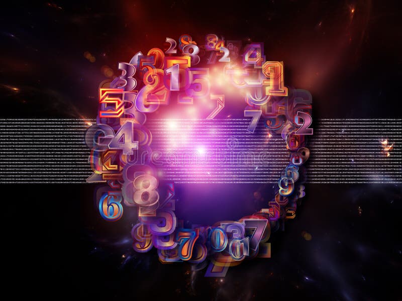 Computing Mathematics stock illustration. Illustration of distance ...