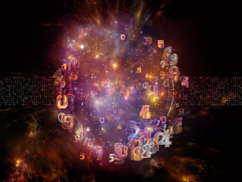 Data Computing stock illustration. Illustration of three - 213202902