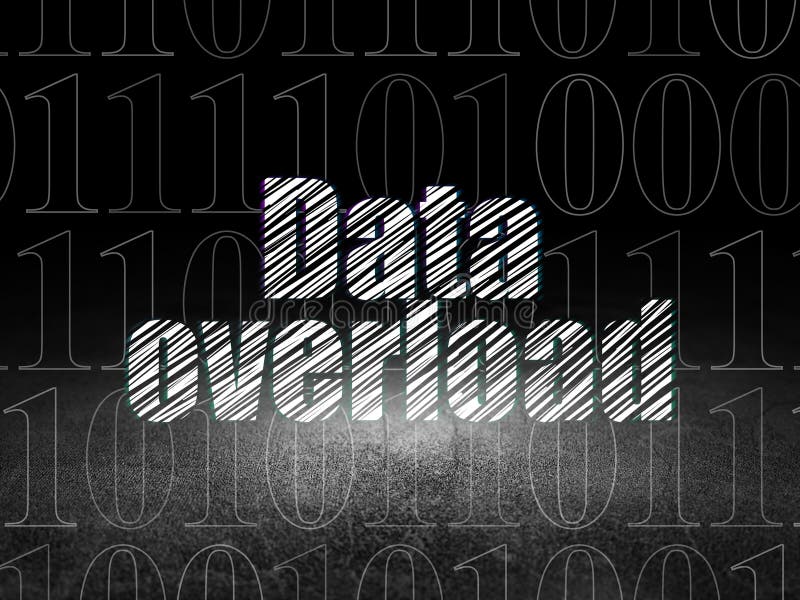 Data Overload on Fabric Texture Background Stock Image - Image of ...