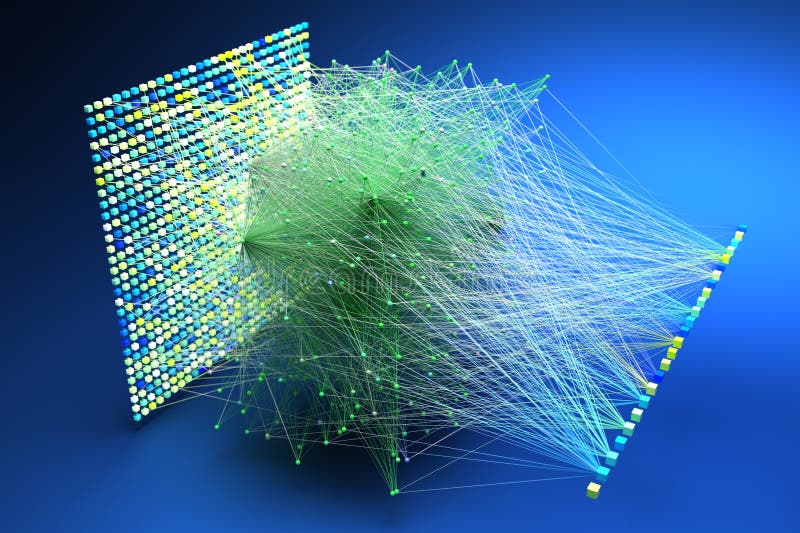 Data Concept, Internet Connection Network High Digital Technology. 3D ...