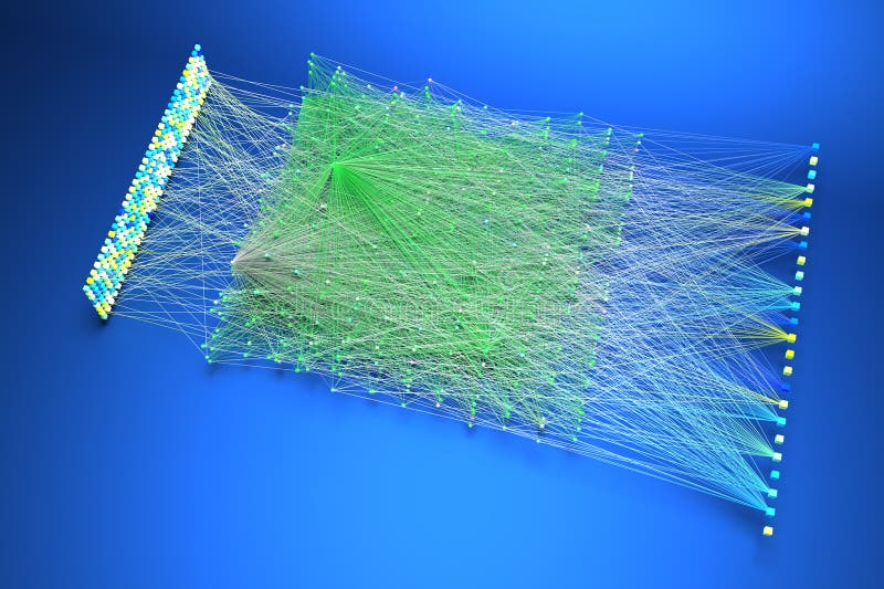 Data Concept, Internet Connection Network High Digital Technology. 3D ...