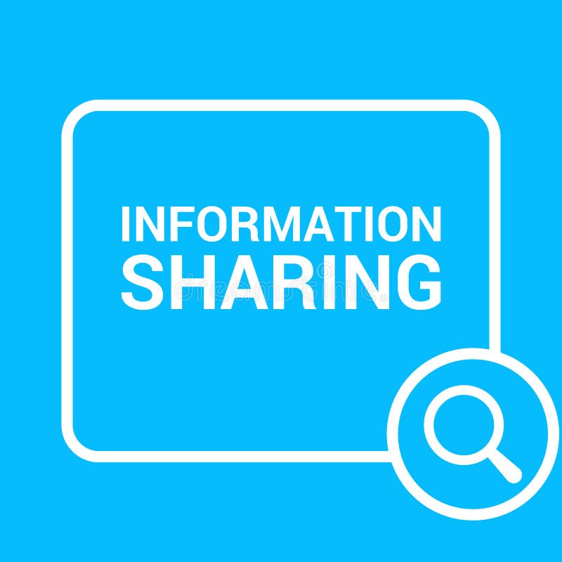 Data Concept: Magnifying Optical Glass with Words Information Sharing ...