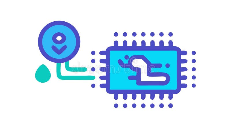 Data Connection or Network Flow Interface, Vector Design Generative AI Stock Vector ...