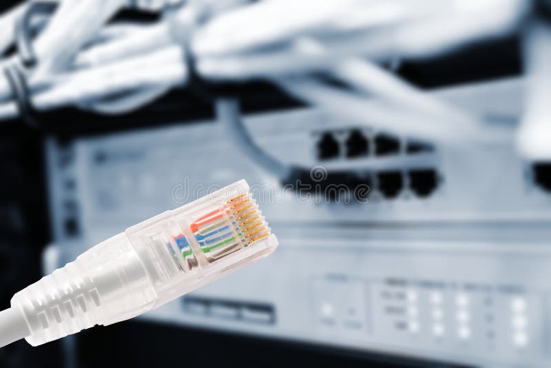 Data Patch Panel stock photo. Image of cable, punch, connectivity ...