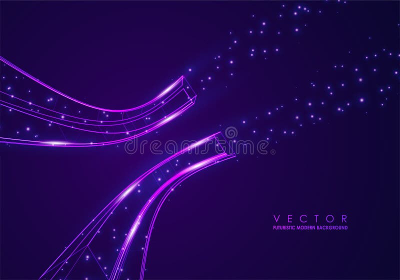 Data connection speed line stock vector. Illustration of futuristic ...