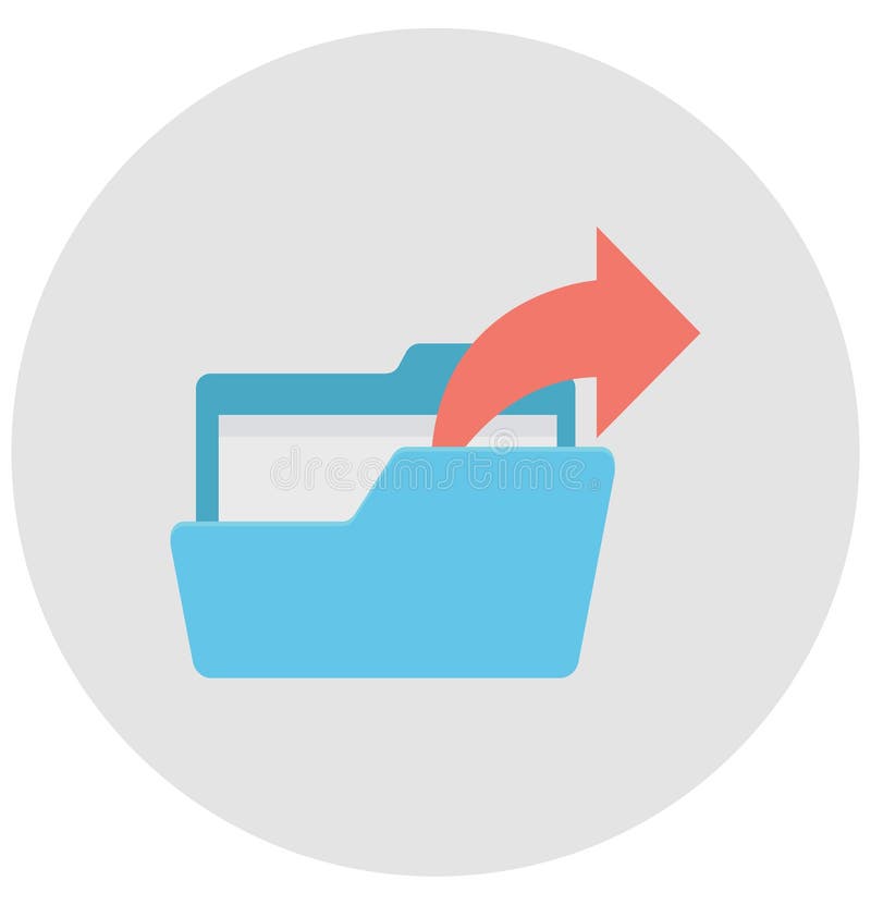 Copy Arrow Isolated Vector Icon Easily Edit or Modify Stock Vector ...