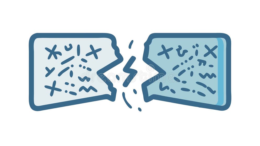 Broken Digital Info Stock Illustrations – 105 Broken Digital Info Stock ...