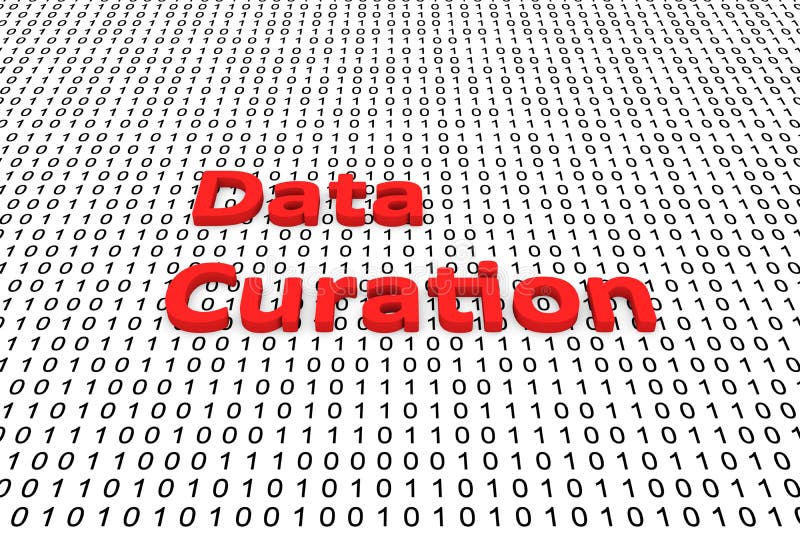Data curation stock illustration. Illustration of organization - 99143503