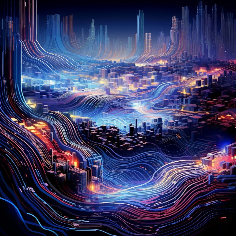 Data Currents Stock Illustrations – 229 Data Currents Stock ...