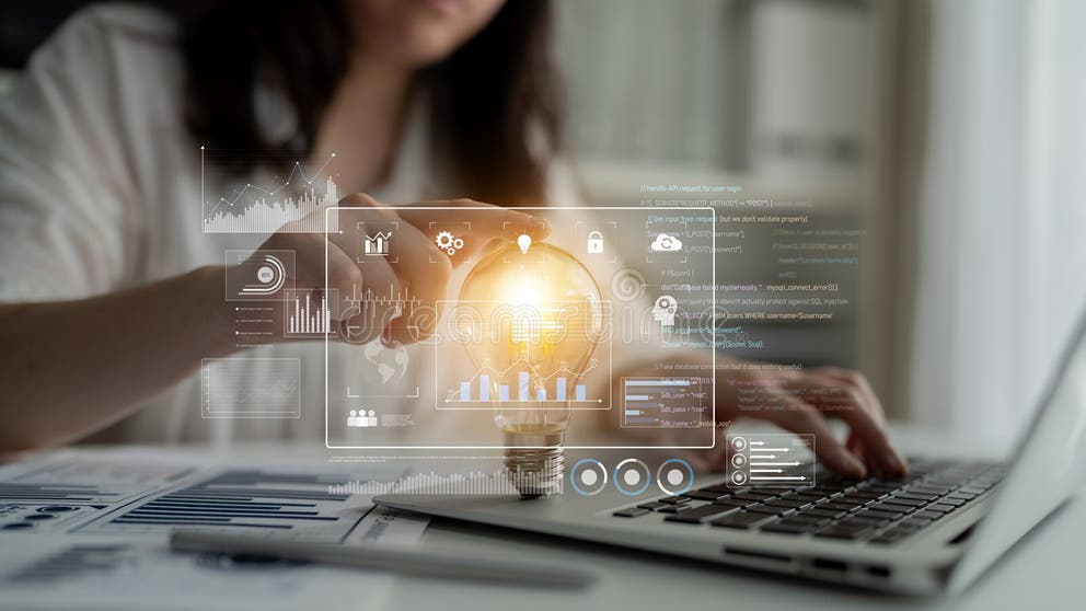 Data Dashboard and Analytics System for Business Intelligence Latch Stock Image - Image of ...