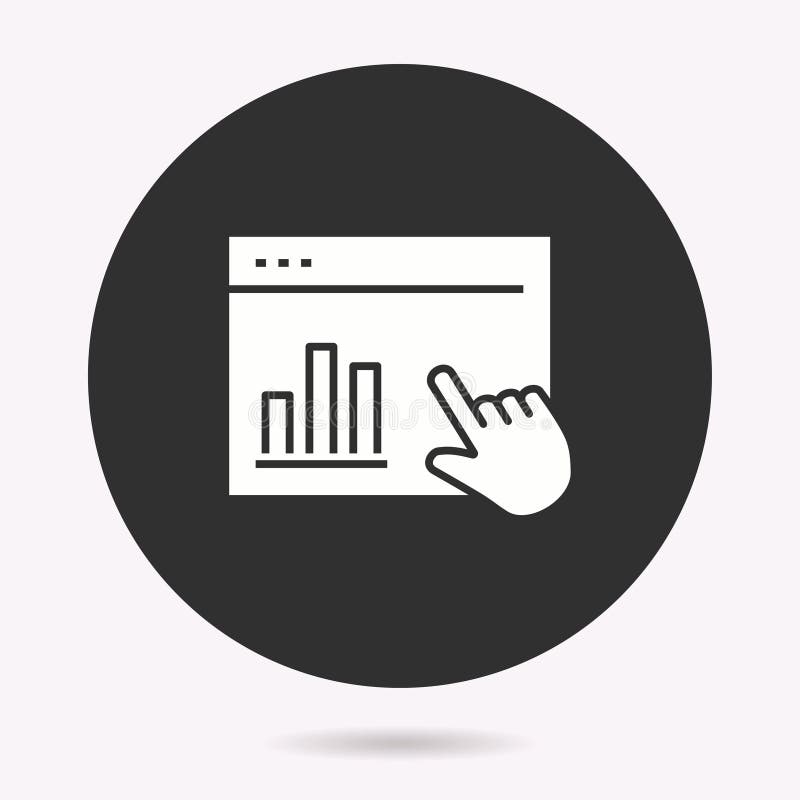 Data Discovery - Vector Icon. Illustration Isolated. Simple Pictogram ...