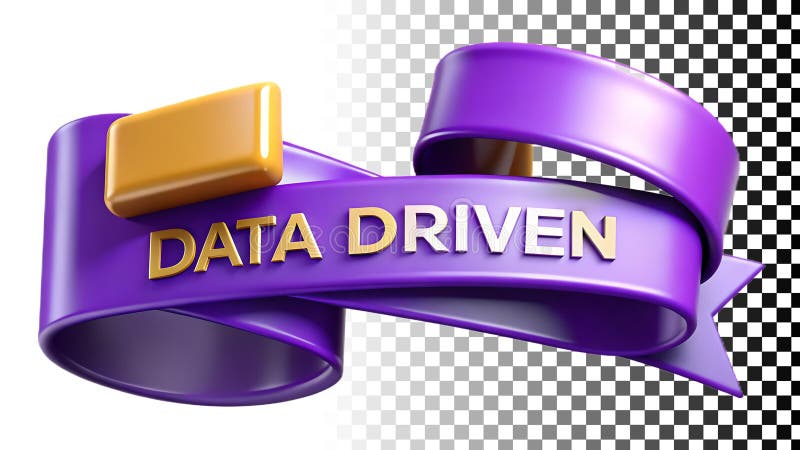 Data Driven Banner, Technology Concept for Analytics and Information ...