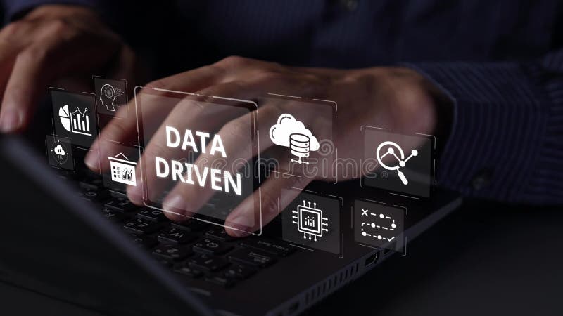 Data Driven Technology for Business Intelligence, Analytics, and Cloud Muxer Stock Video - Video ...