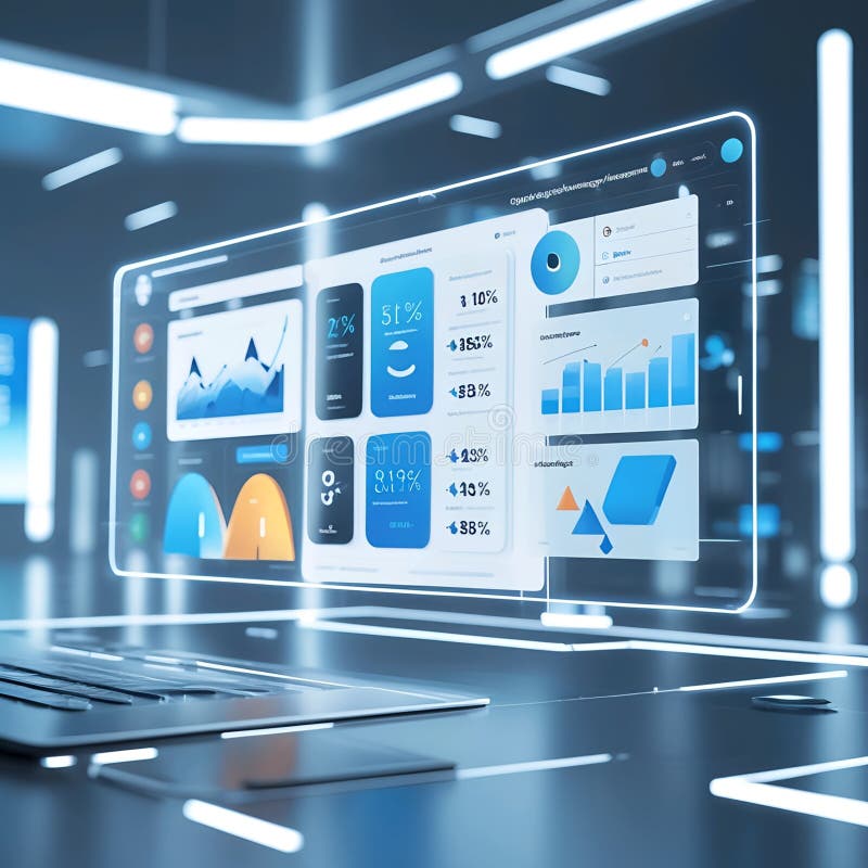 Data-Driven Decisions: the Future of Analytics in Business Stock Image - Image of analytics ...