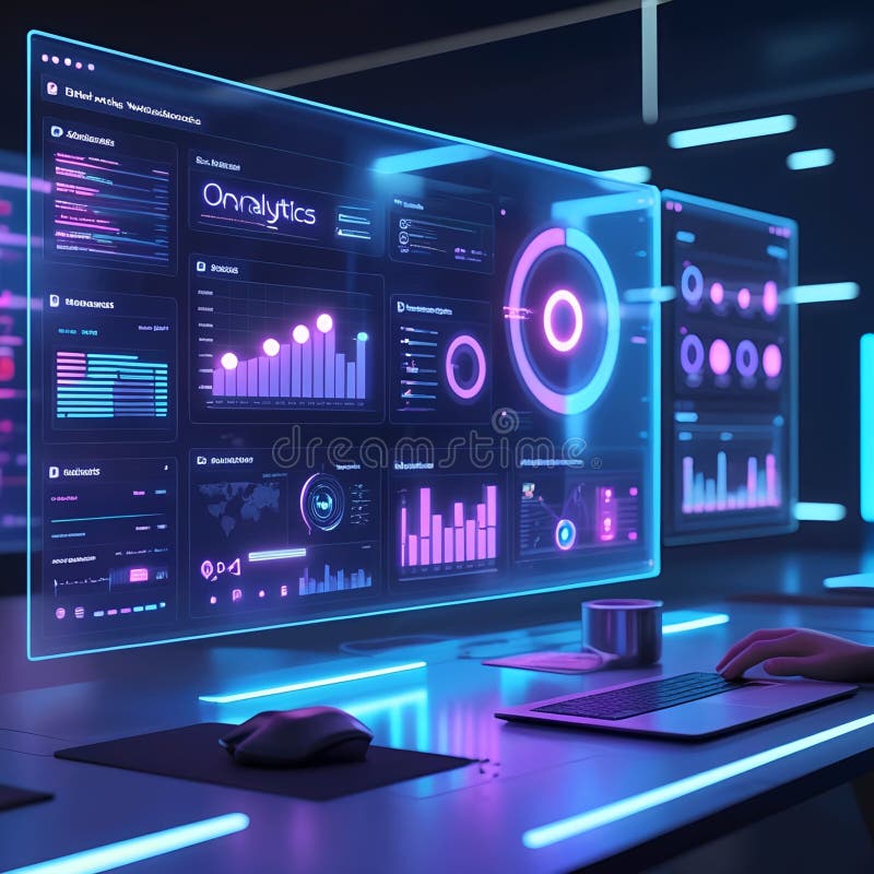 Data-Driven Decisions: the Future of Analytics in Business Stock Photo ...