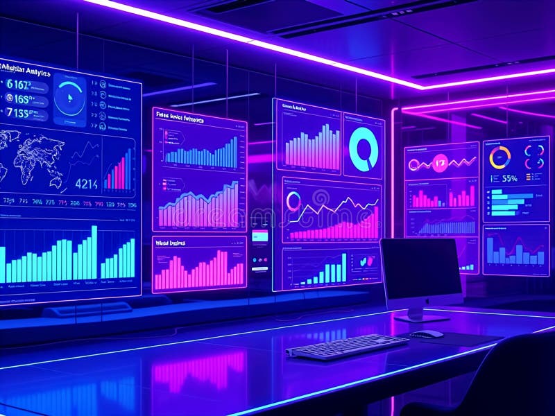 Data-Driven Decisions: the Future of Analytics in Business Stock Image ...