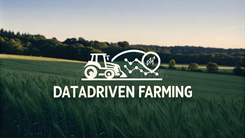 Data Driven Farming Increasing Productivity in Agriculture Stock Photo ...