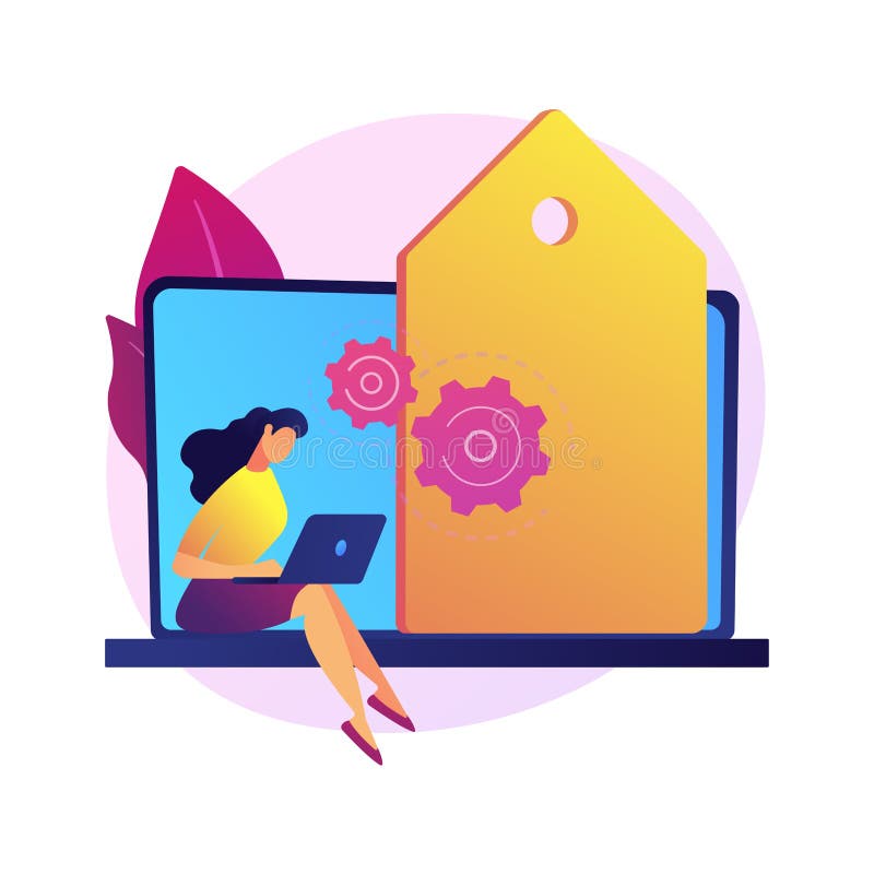 Data Driven Marketing Abstract Concept Vector Illustration. Stock ...