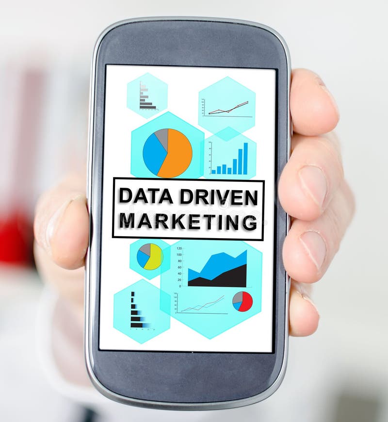 Data Driven Marketing Concept on a Smartphone Stock Image - Image of ... Data Driven Marketing Concept on a Smartphone Stock Image - Image of ...
