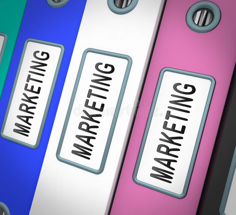 Data Driven Marketing Database Analytics 3d Rendering Stock ...