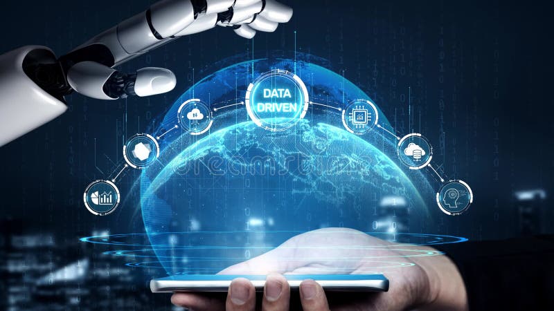 Data Driven Technology for Business Intelligence, Analytics, and Cloud Muxer Stock Video - Video ...