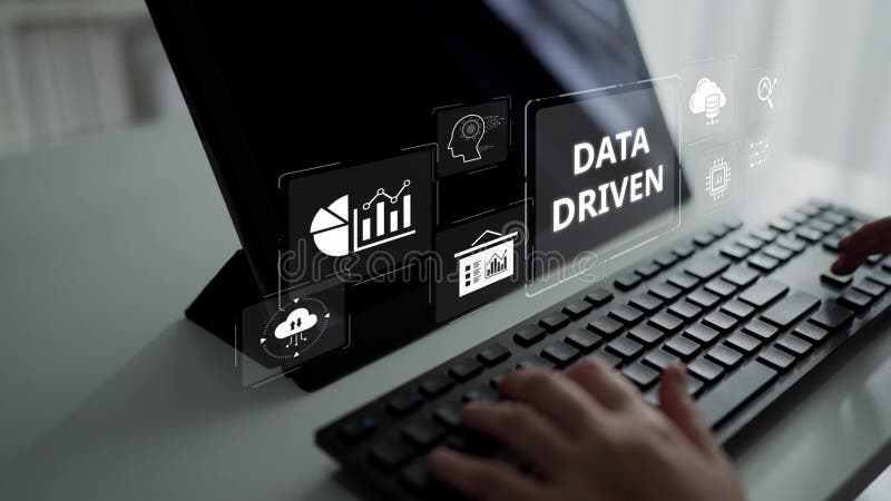 Data Driven Technology for Business Intelligence, Analytics, and Cloud Muxer Stock Footage ...