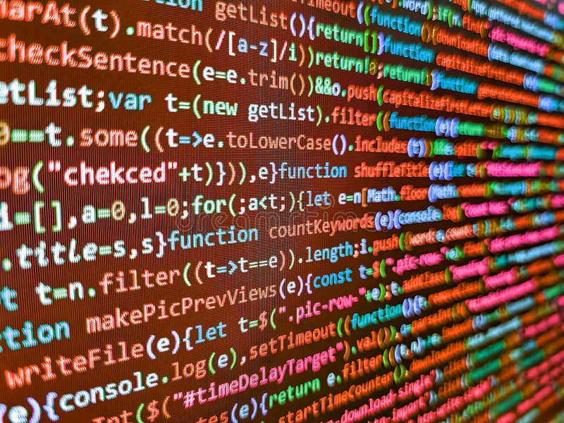 Data Encryption Security Code On A Computer Display Matrix Byte Of Binary Data Rian Code