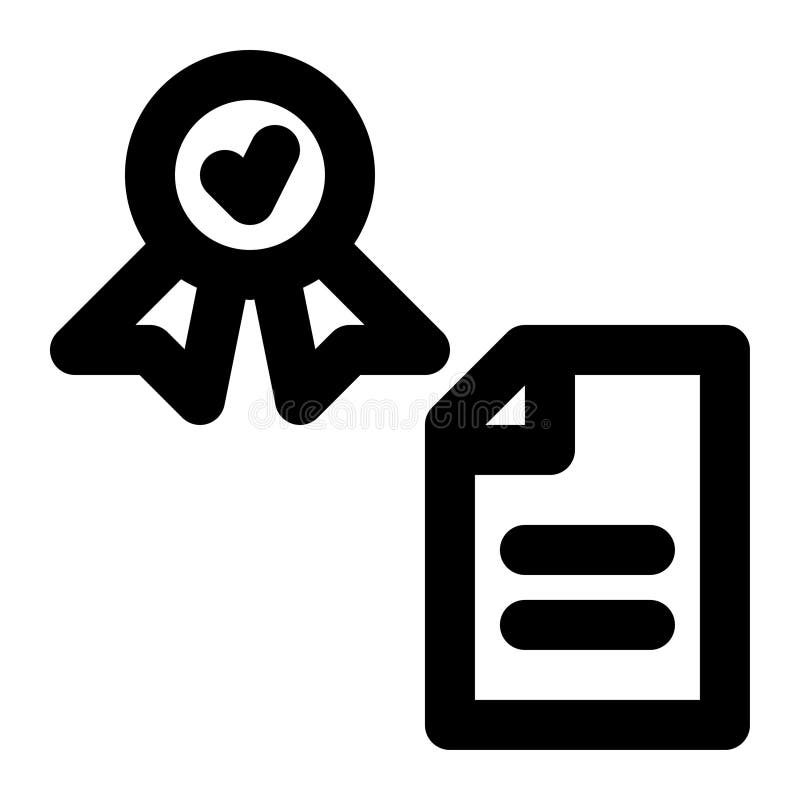 Data Quality, Data Validation Outline Icon Stock Illustration ...