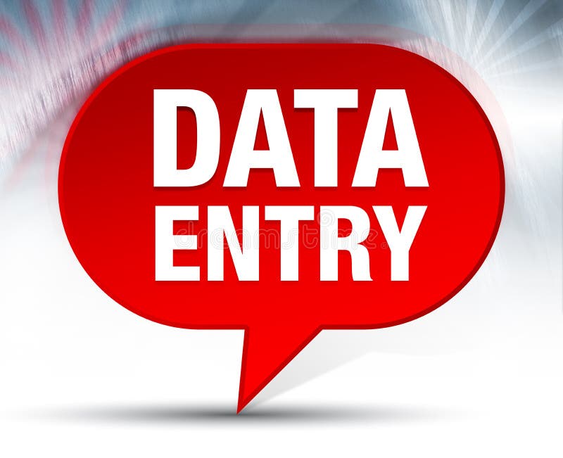 Data Entry Round Blue Push Button Stock Illustration - Illustration of ...