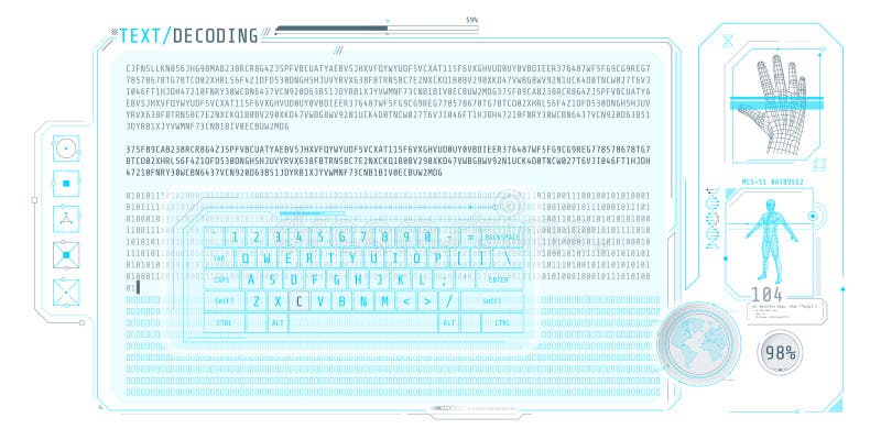 Decoding Screen Stock Illustrations – 315 Decoding Screen Stock ...