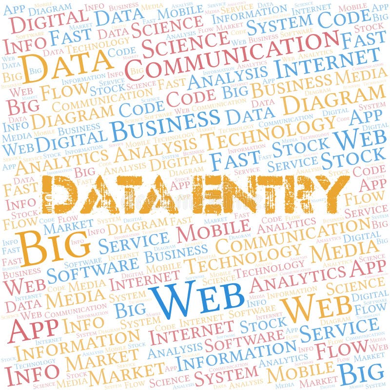 Data Entry Vector Stock Illustrations – 3,593 Data Entry Vector Stock ...
