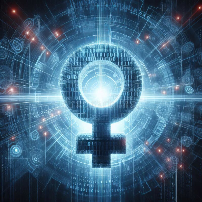 68 Data Equality a Digital Collage of Data Streams and Stock Photo - Image of symbol, digit ...