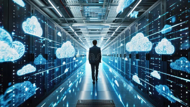 Data Exchange and Cloud Computing Tech - AI Generated Stock ...