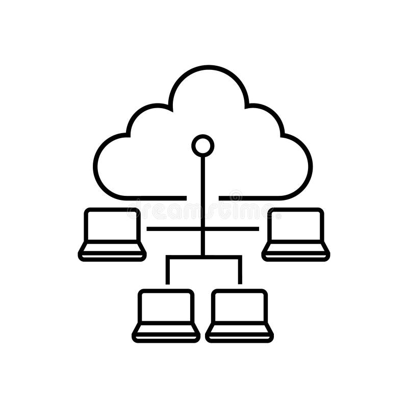Data Exchange Icon Vector. Data Transfer Illustration Sign. Server ...