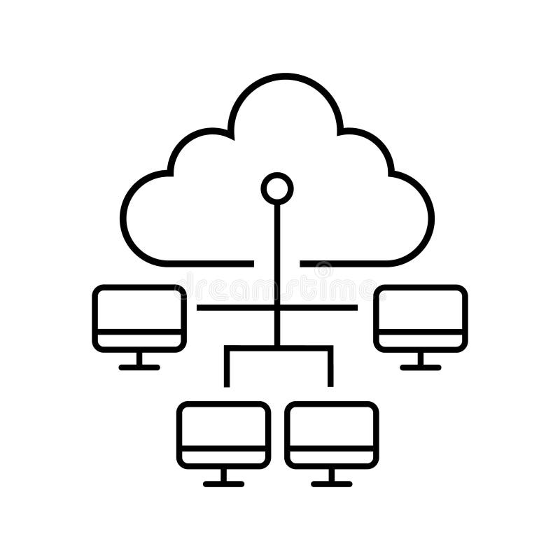 Data Exchange Icon Vector. Data Transfer Illustration Sign. Server ...