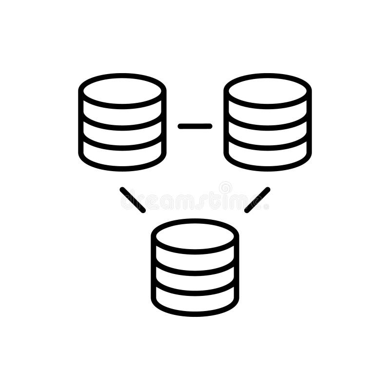 Data Exchange Icon Vector. Transfer Information Illustration Sign. File ...