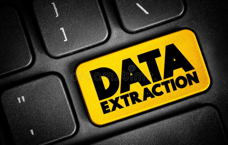 Data Extraction - Act or Process of Retrieving Data Out of Sources for ...